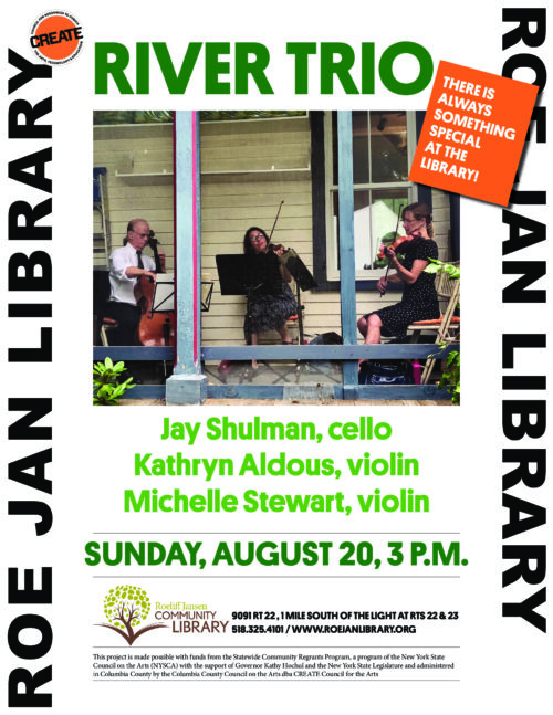 River Trio - CREATE council on the arts • Greene • Columbia • Schoharie