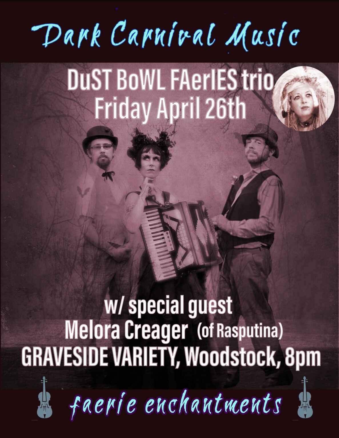 Dust Bowl Faeries at the Graveside w/Melora Creager (of Rasputina ...