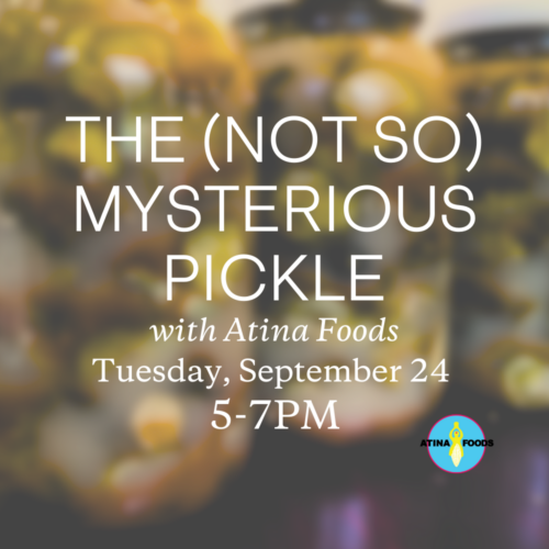 The (Not So) Mysterious Pickle - CREATE council on the arts • Greene ...