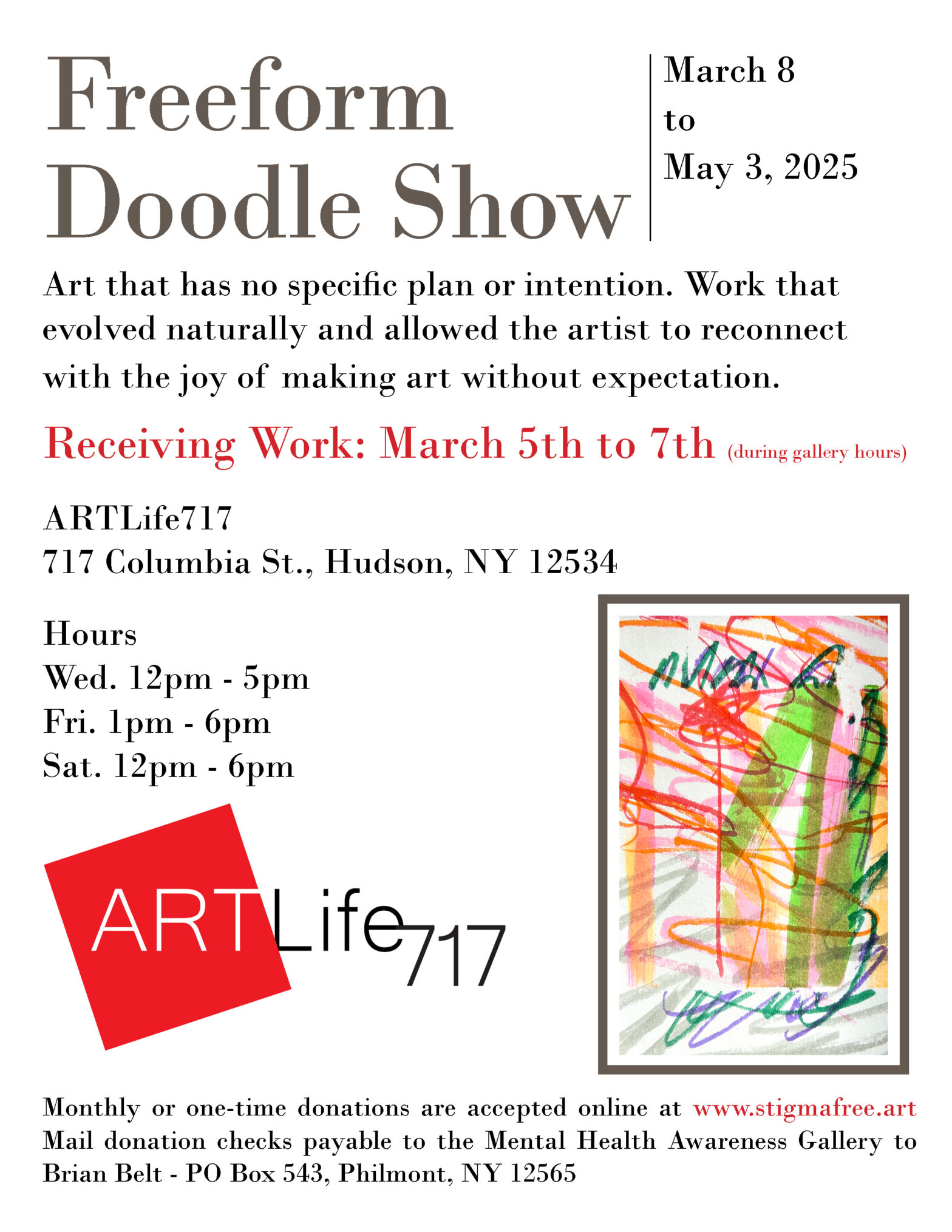Freeform Doodle Show - CREATE council on the arts • Greene • Columbia ...