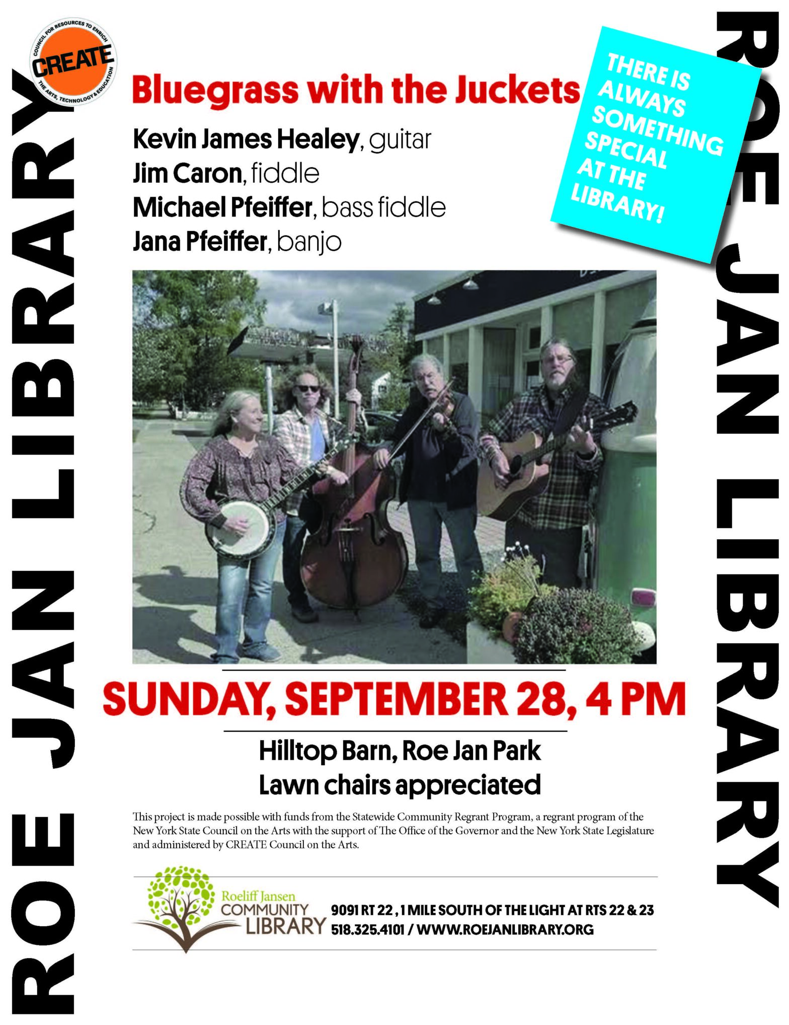 Adventures in Music at the Roe Jan Library:Bluegrass with the Juckets ...